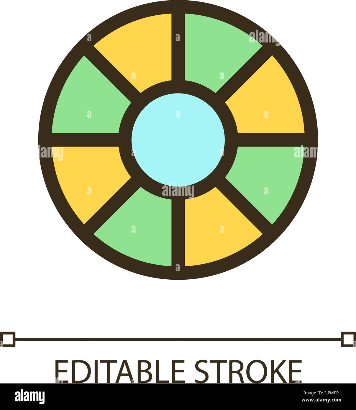 Lens filter pixel perfect RGB color ui icon Stock Vector Image & Art ...