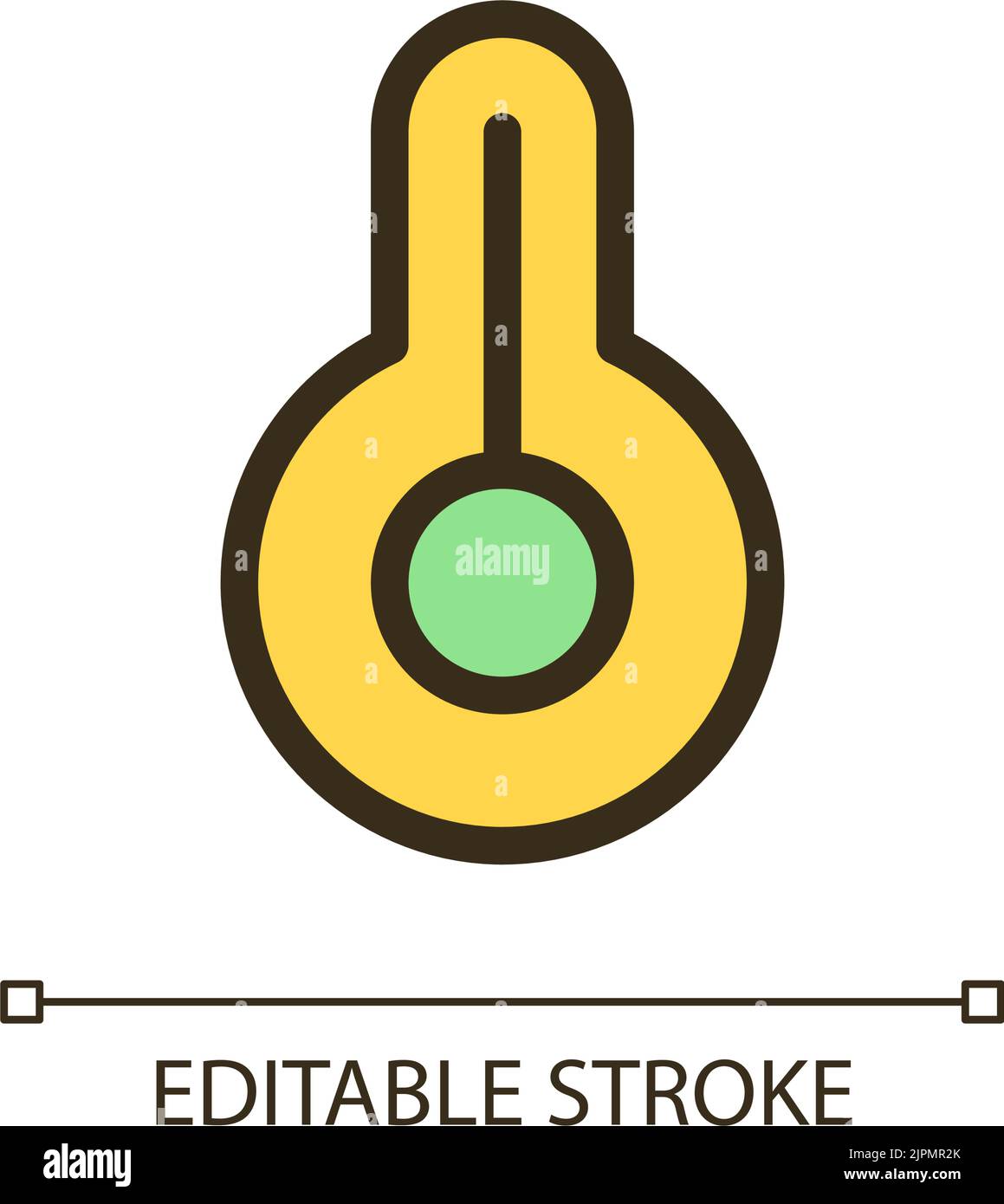 Warmth pixel perfect RGB color ui icon Stock Vector Image & Art - Alamy