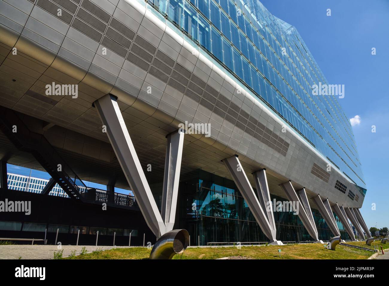 Amsterdam, Netherlands. August 2022. Modern architecture in Amsterdam ...