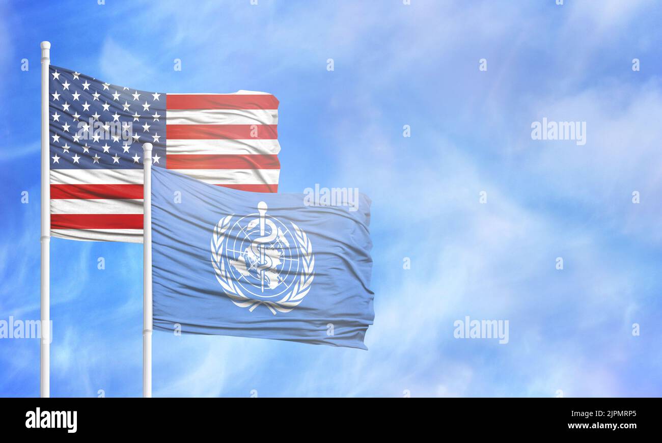 Waving american flag who hi-res stock photography and images - Alamy