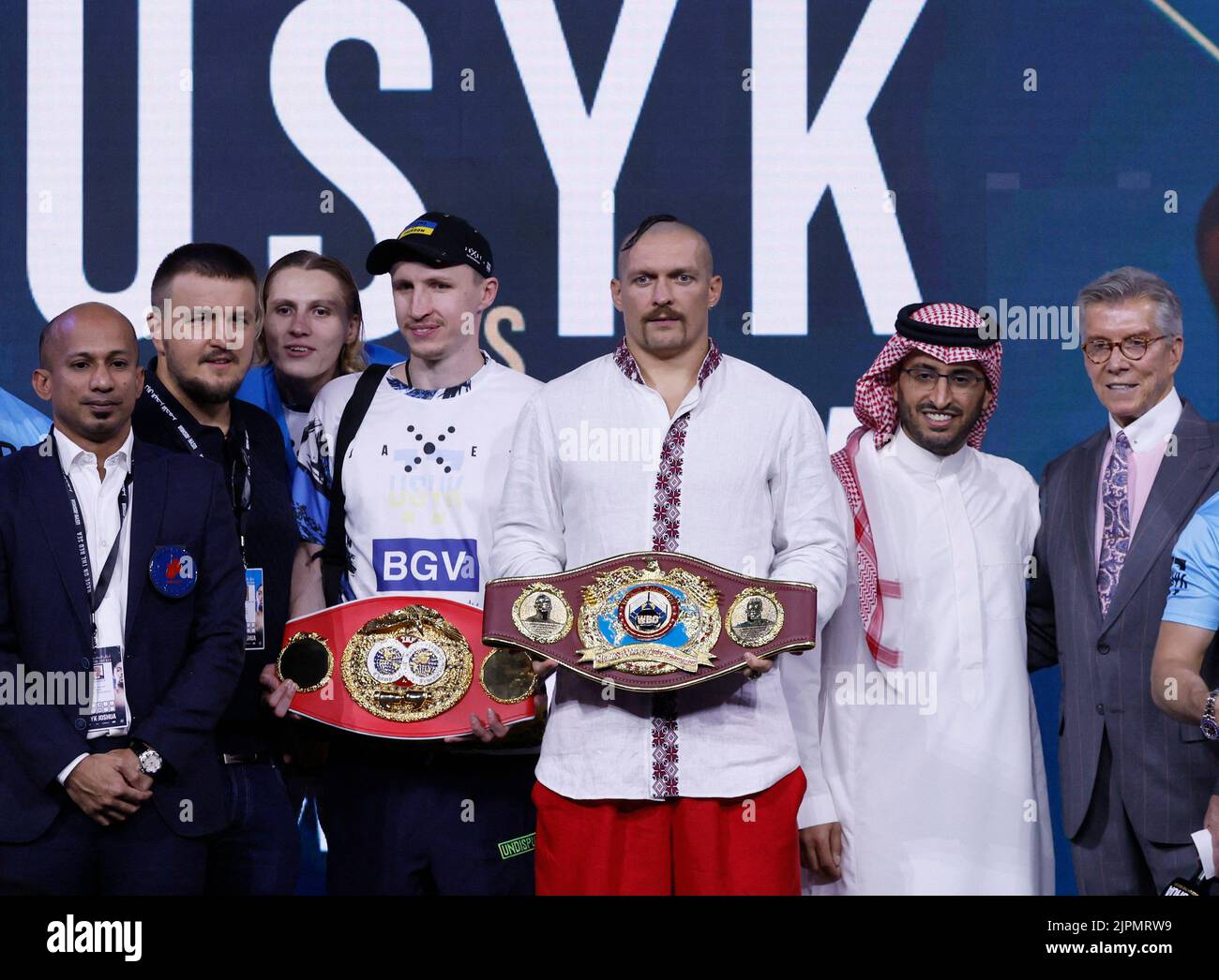 Oleksandr usyk belt hi-res stock photography and images - Alamy