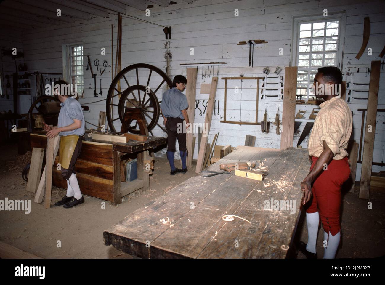 Williamsburg cooper maker hi-res stock photography and images - Alamy