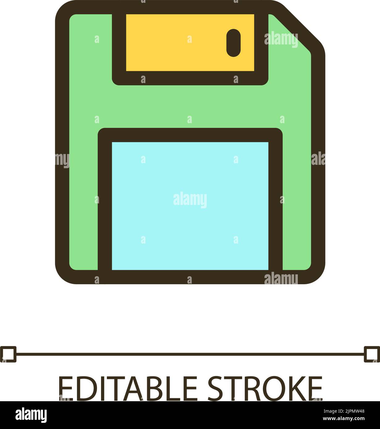 Photo to disk Stock Vector Images - Alamy