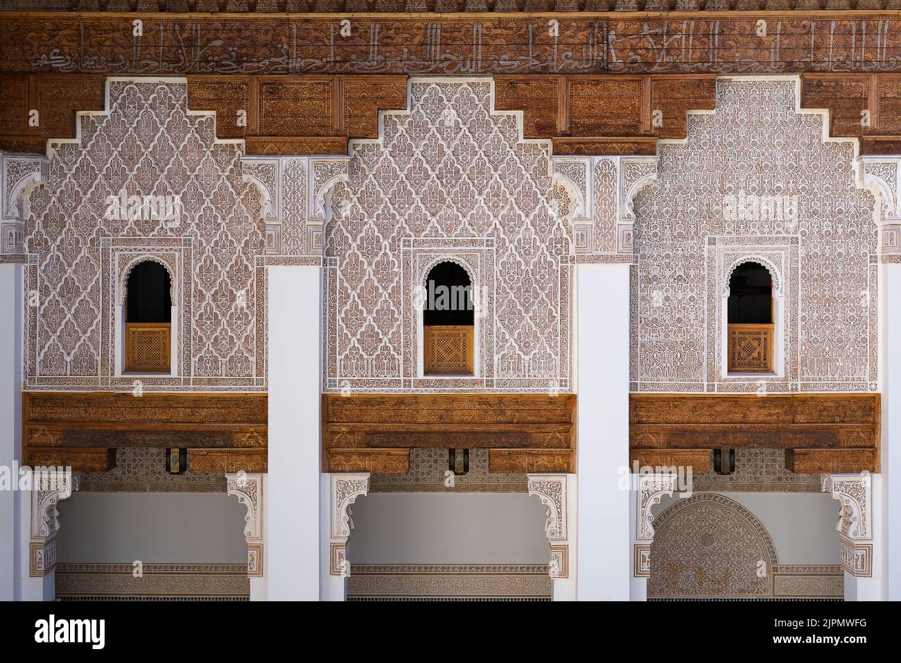 The Ben Youssef Madrasa in Marrakesh, Morocco Stock Photo - Alamy