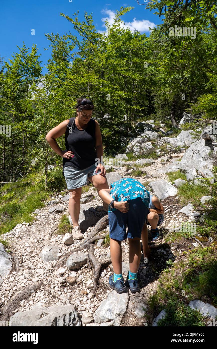 Kids slope hi-res stock photography and images - Alamy