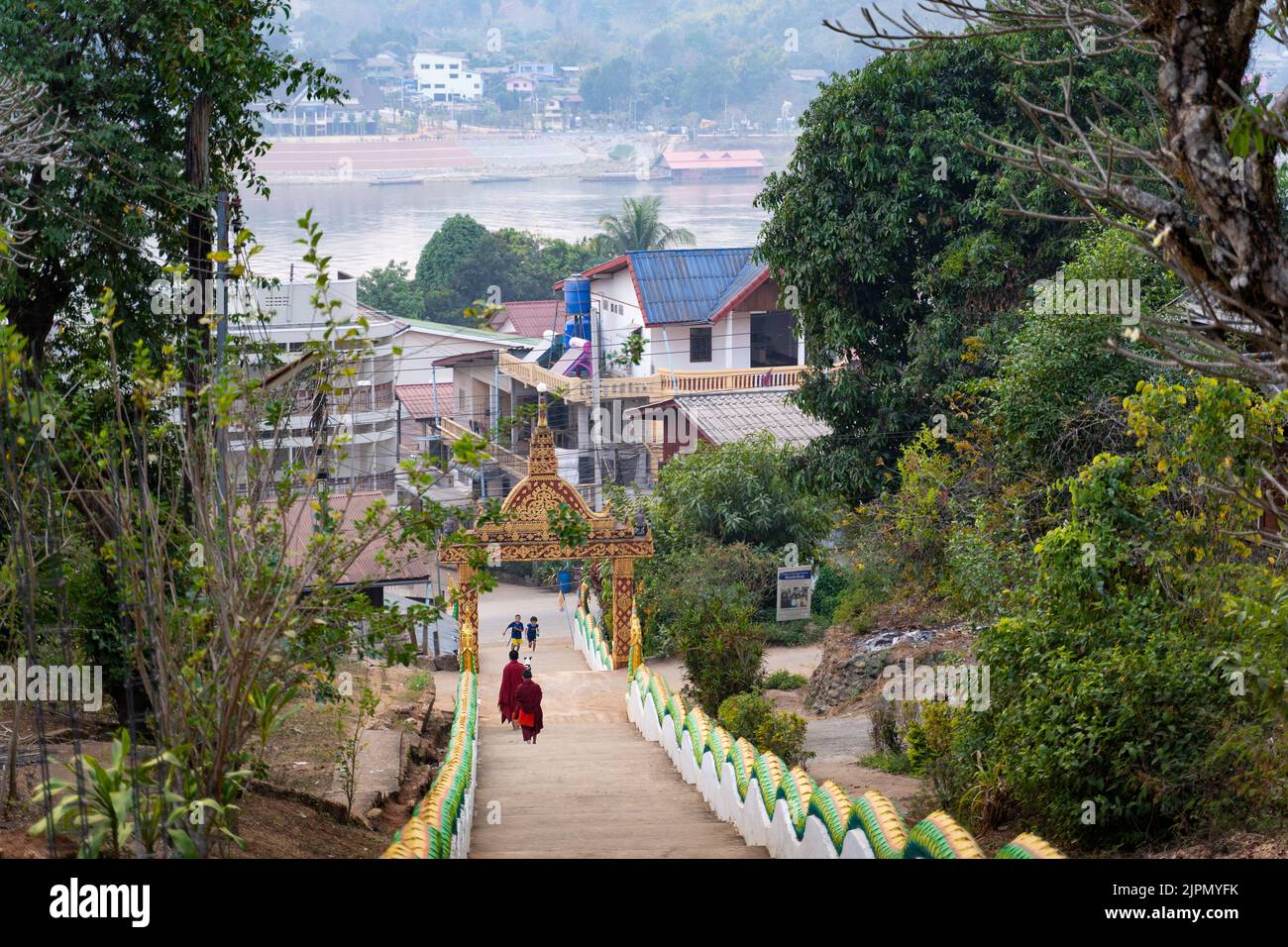 Asia temple aerial hi-res stock photography and images - Alamy