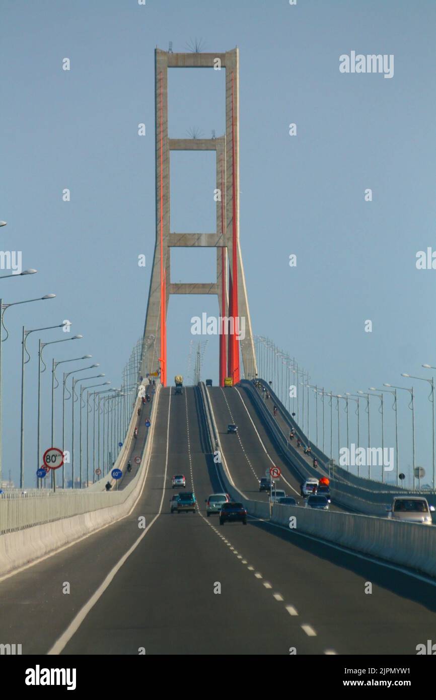 Suramadu bridge sky architecture hi-res stock photography and images ...