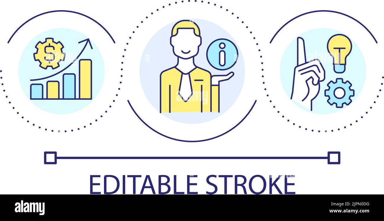 Business loop Cut Out Stock Images & Pictures - Alamy