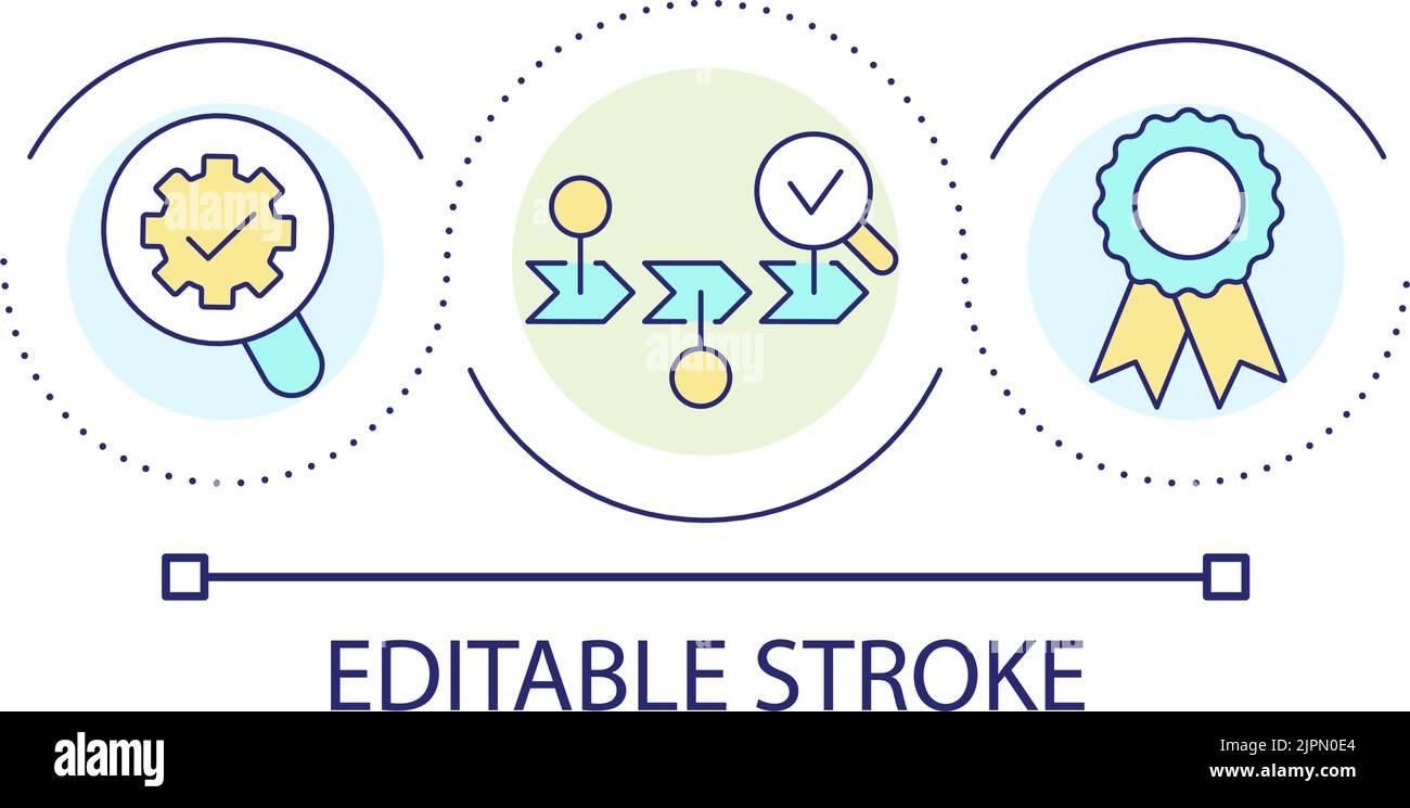 Build development way loop concept icon Stock Vector Image & Art - Alamy