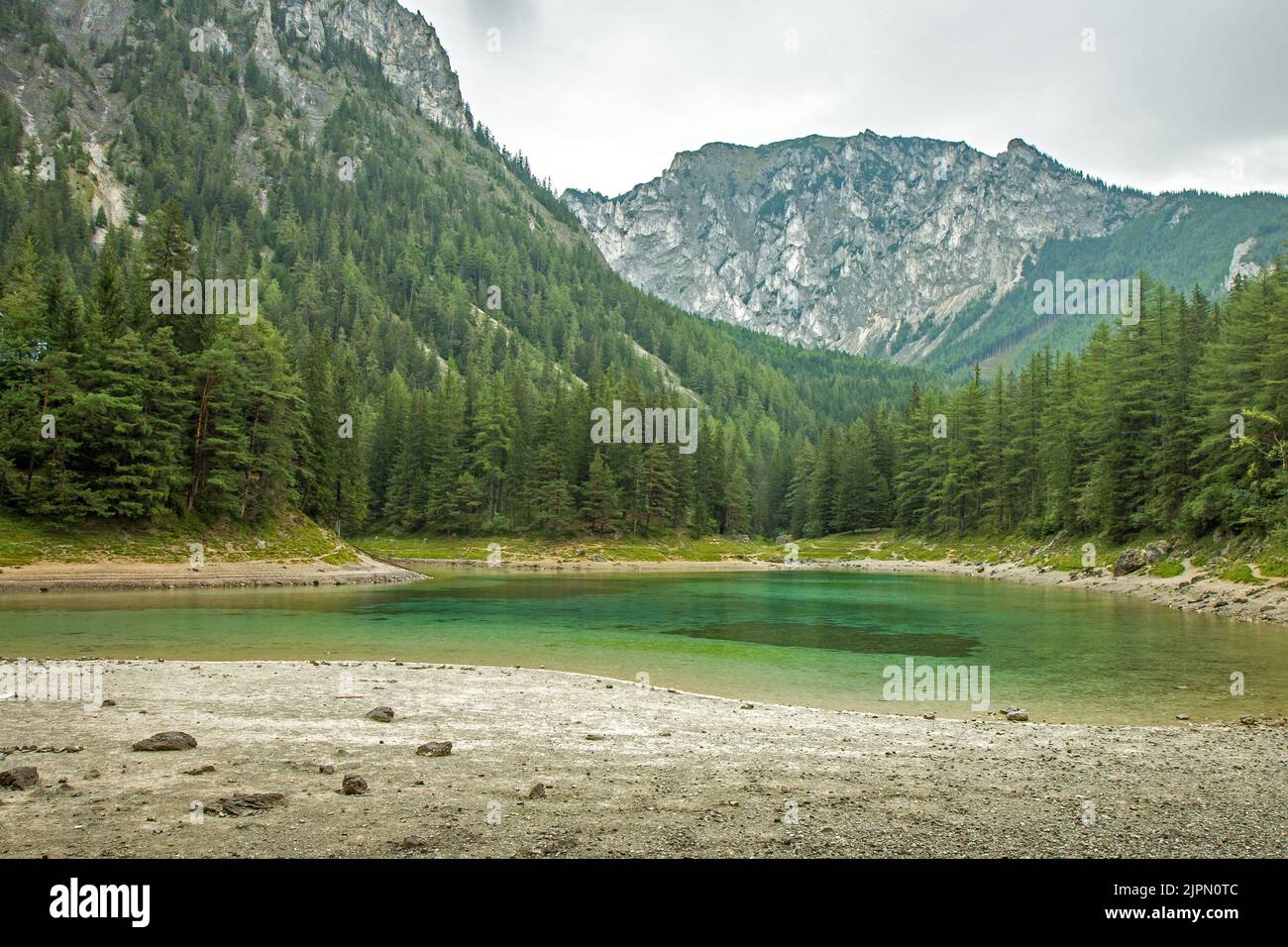 Gruner See, Green lake, Styria, Austria, Europe. HD wallpaper, 4k Green ...