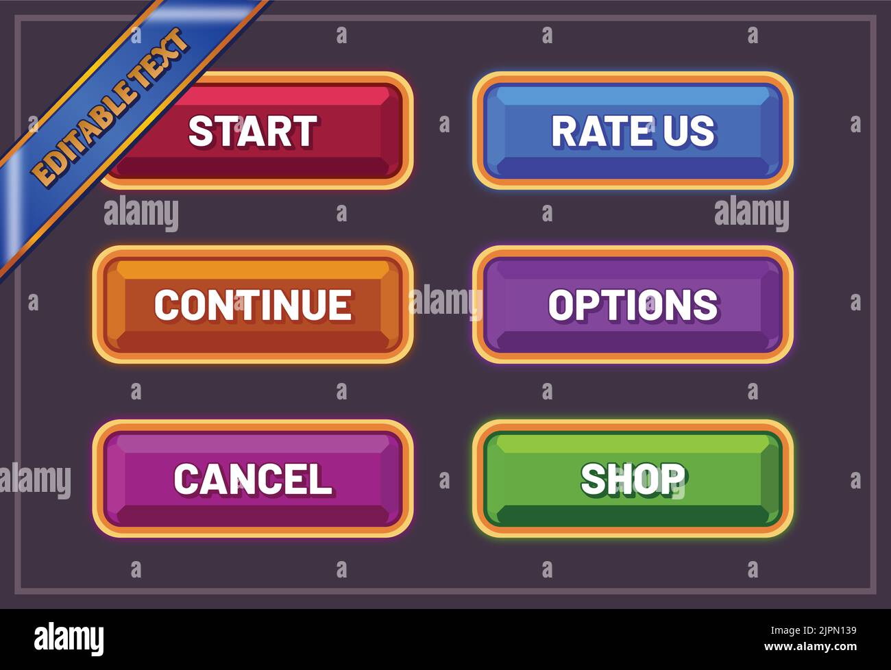 Screen play button blue hi-res stock photography and images - Alamy