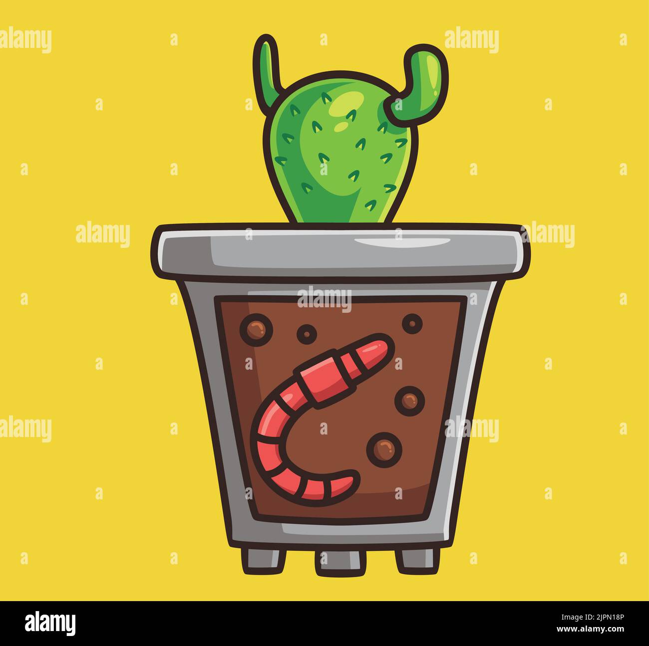 Succulent compost Stock Vector Images - Alamy