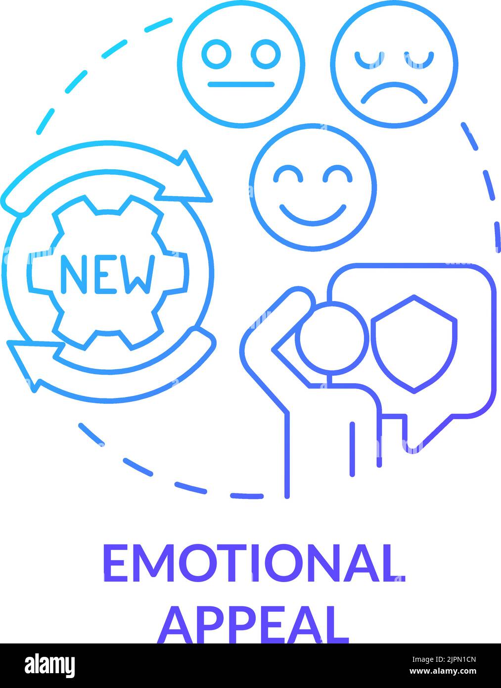 Emotional stimulation Stock Vector Images - Alamy