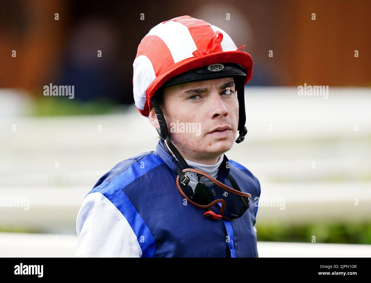 Callum Shepherd during day three of the Ebor Festival at York ...