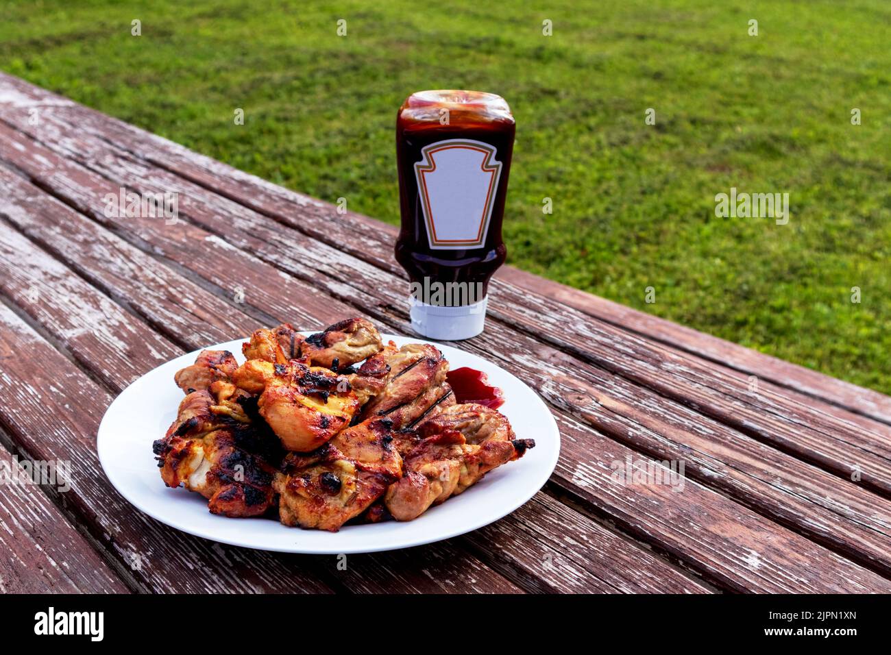 Barbecue on table hi-res stock photography and images - Alamy