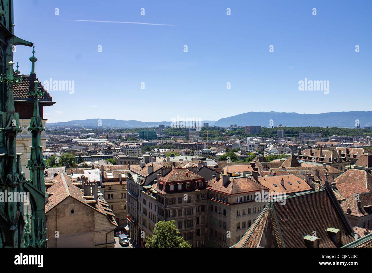 The historical buildings of Geneva, Switzerland Stock Photo - Alamy