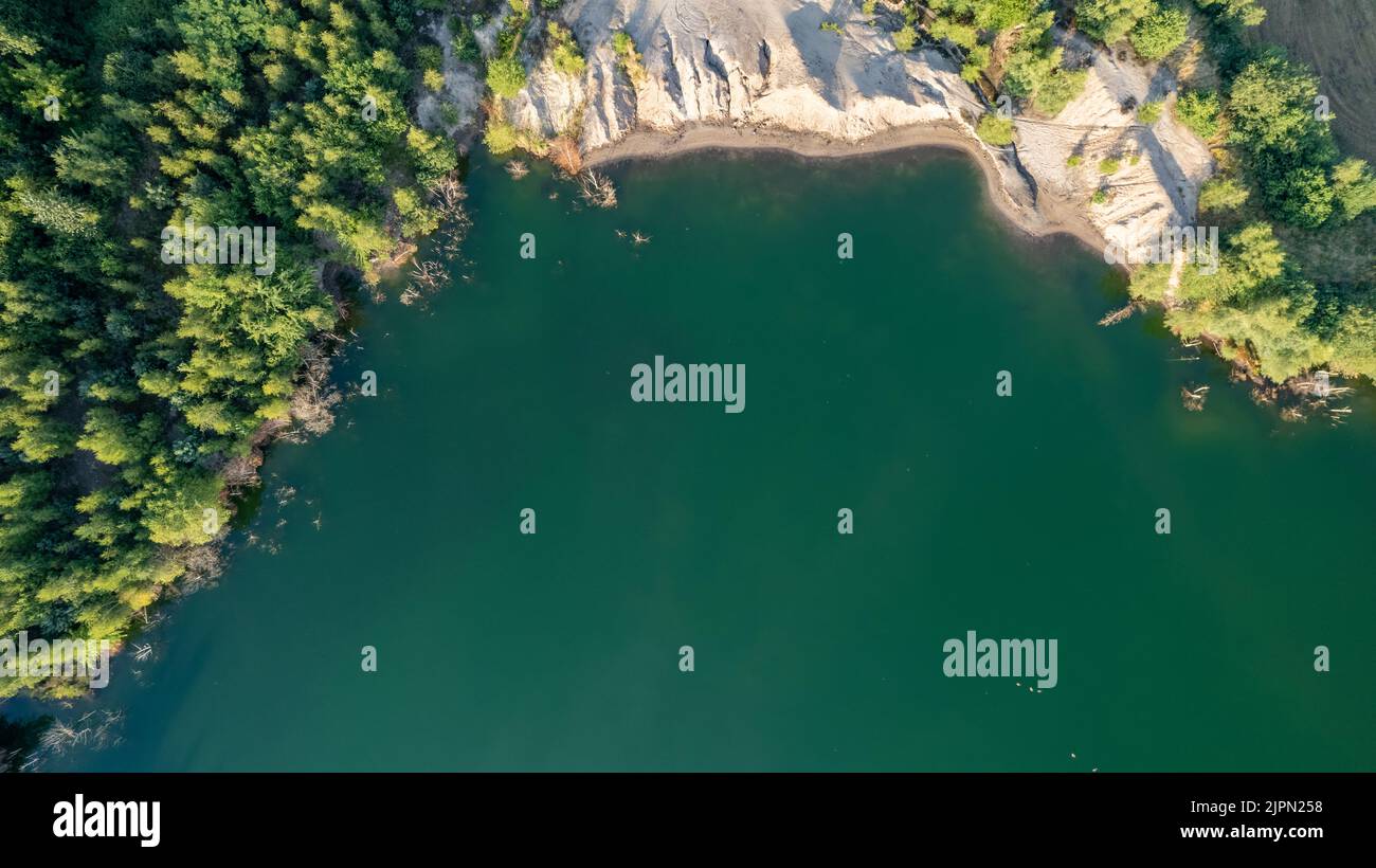 Picturesque landscape view above clean hi-res stock photography and ...