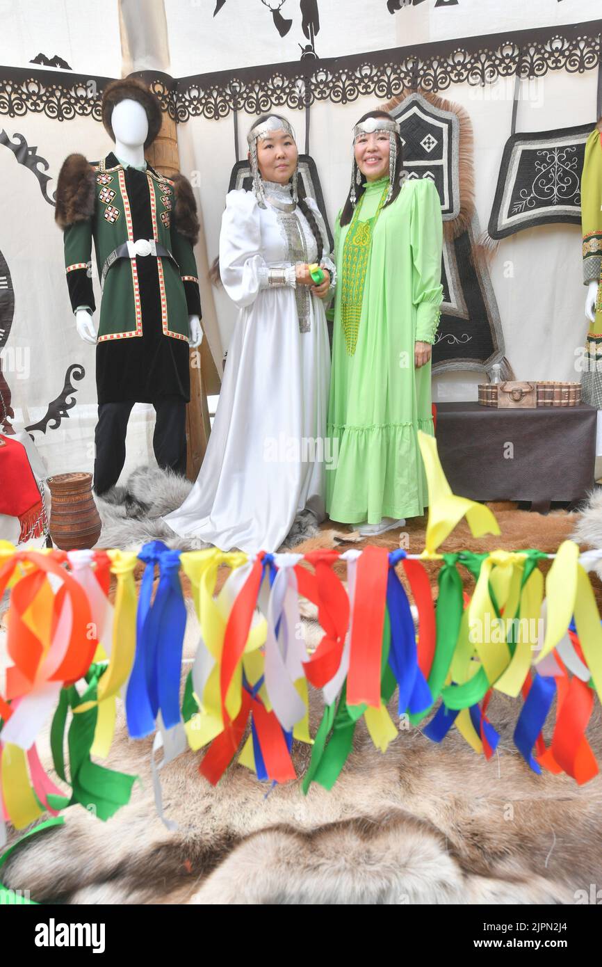 Moscow. Exhibition 'Yakut horse: history and traditions' at the V ...