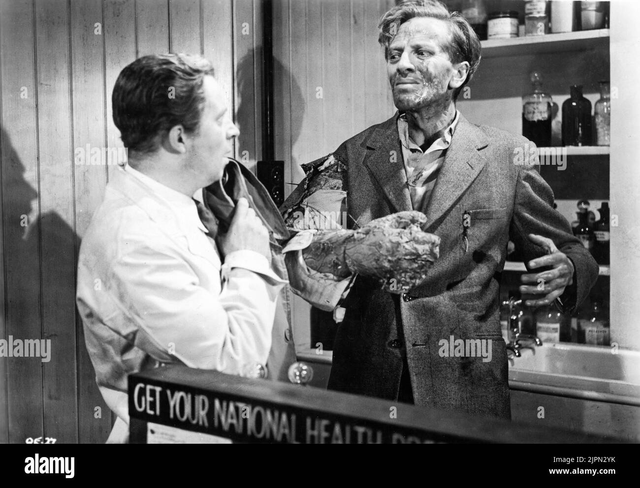 TOKE TOWNLEY and RICHARD WORDSWORTH in THE QUATERMASS XPERIMENT (UK ...