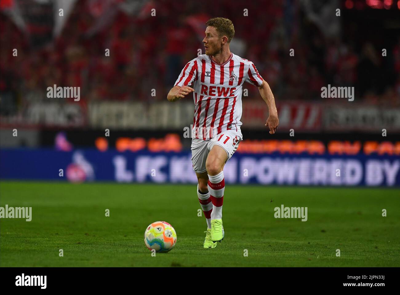 KOELN, GERMANY - AUGUST 17, 2022: Florian Kainz. The football match of ...