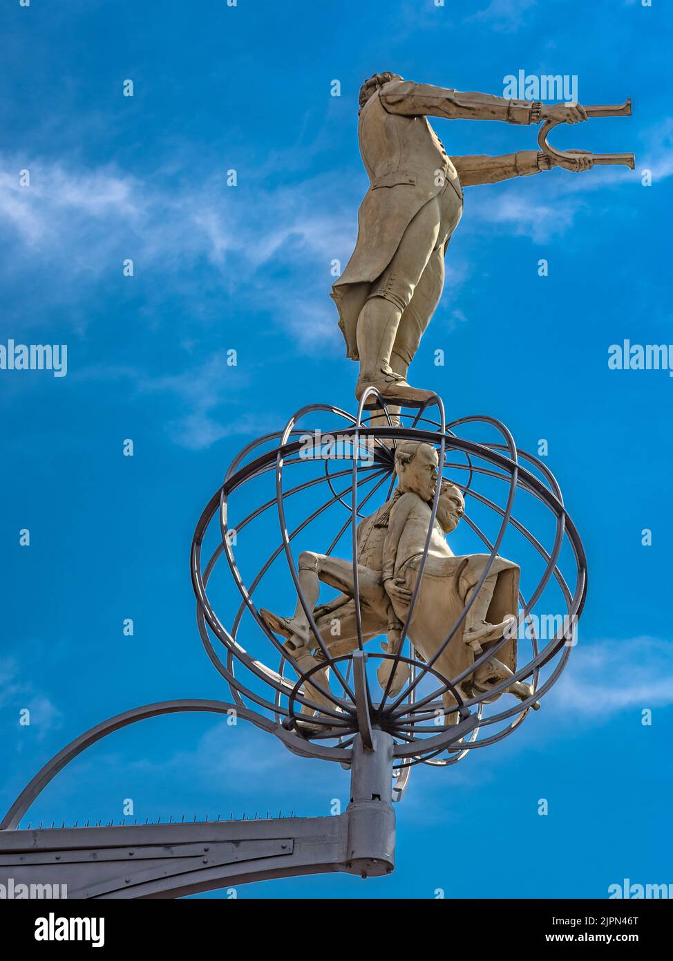 Statue meersburg lake constance germany hi-res stock photography and ...