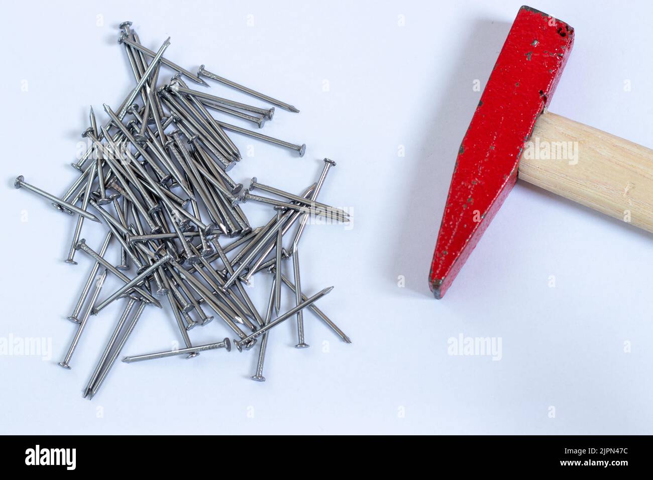 Hammer and nail hi-res stock photography and images - Alamy