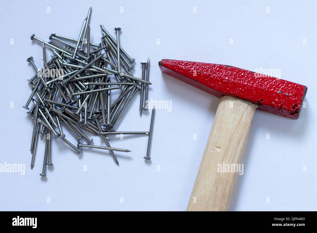 Hammer and nail hi-res stock photography and images - Alamy