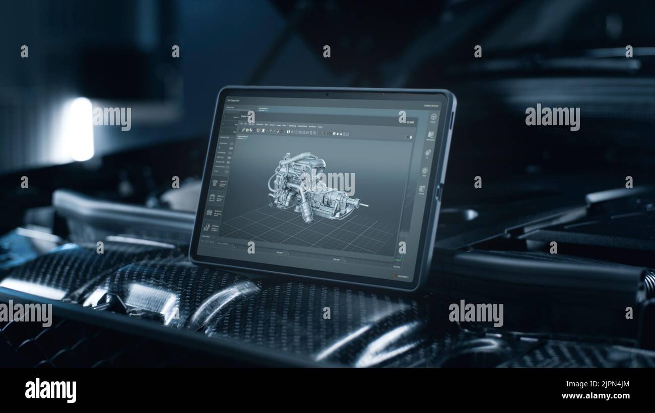 Process of wireless scanning and error analysis in a modern application ...