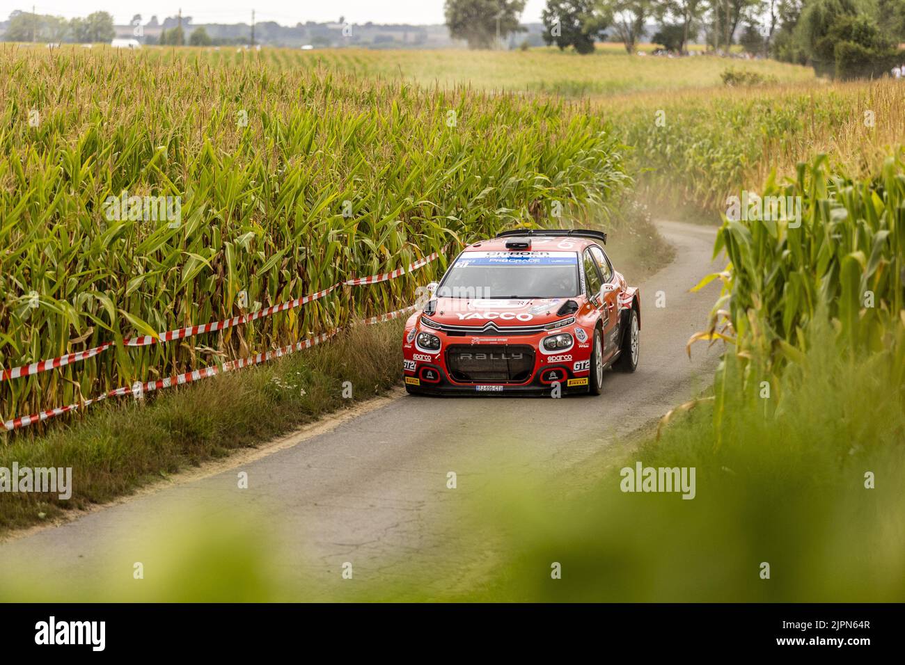 21 ROSSEL Yohan (fra), SARREAUD Valentin (fra), Citroen C3, action ...