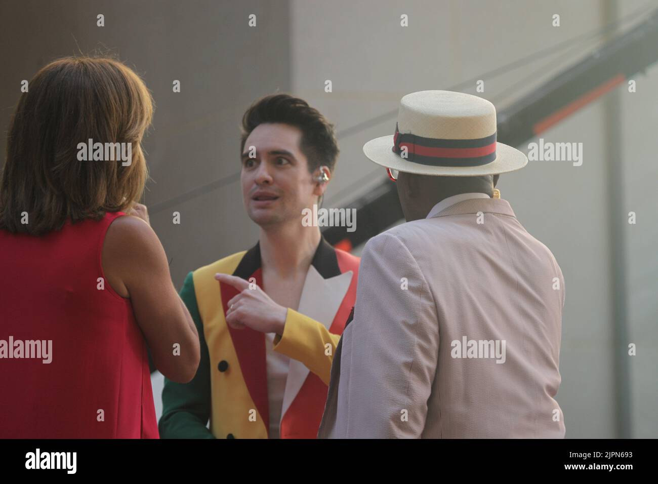 New York, USA. 19th Aug, 2022. (NEW) Panic! at the Disco performs live ...