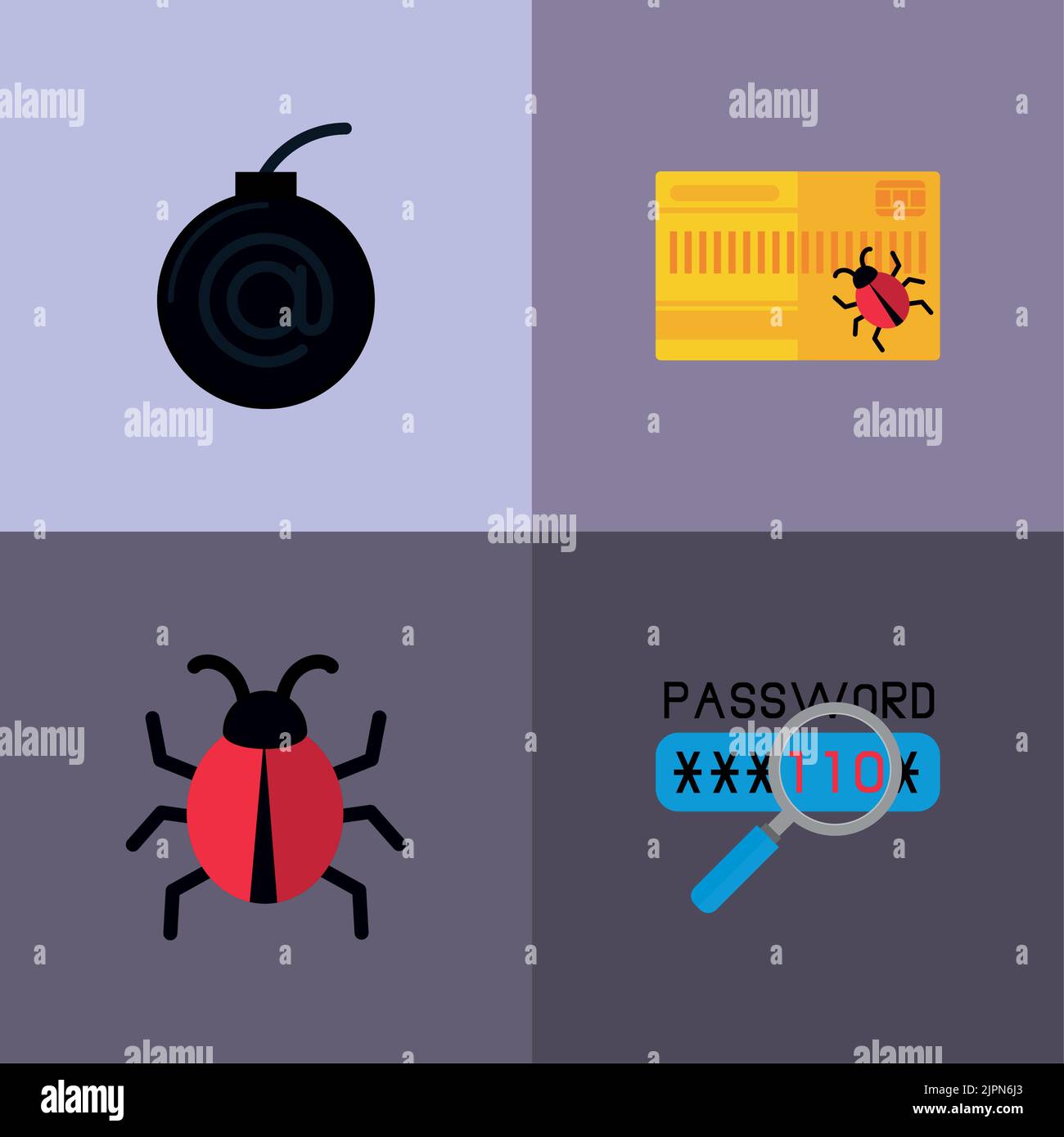 cyber fraud, icons set Stock Vector Image & Art - Alamy