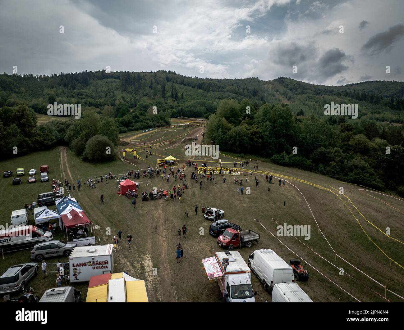 Enduro Motocross World Championship 2022 in Gelnica, Slovakia Stock ...