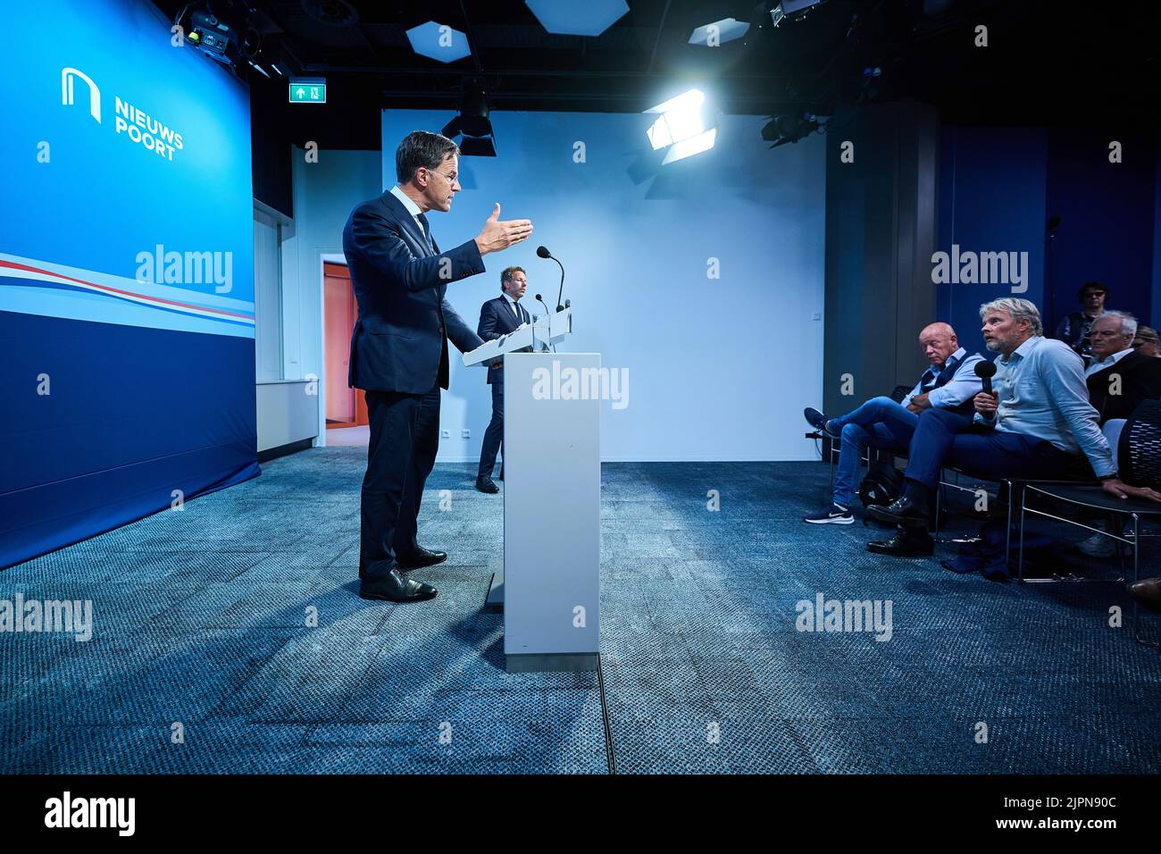 2022-08-19 15:47:18 THE HAGUE - Prime Minister Mark Rutte (VVD ...