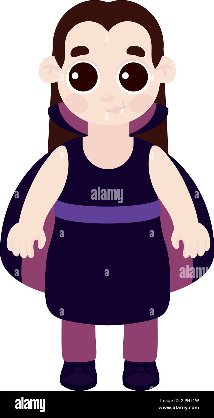 Cartoon vampire girl blood Stock Vector Images - Alamy