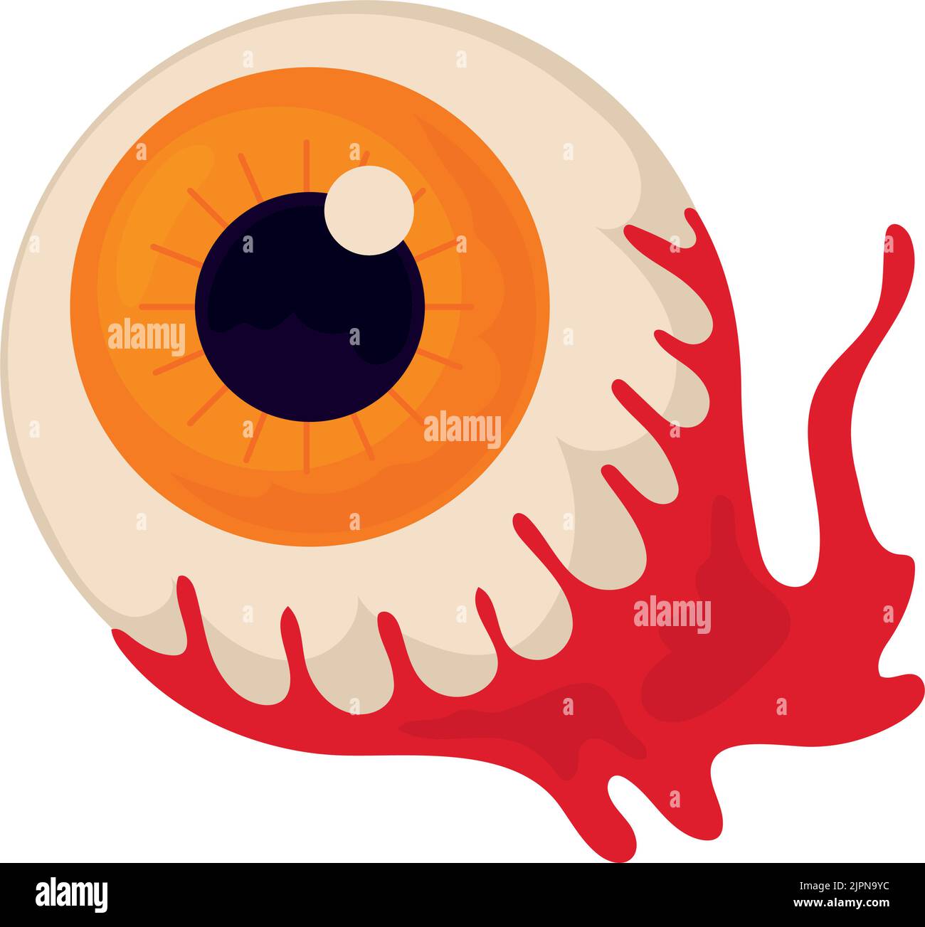 halloween scary eyeball Stock Vector Image & Art - Alamy