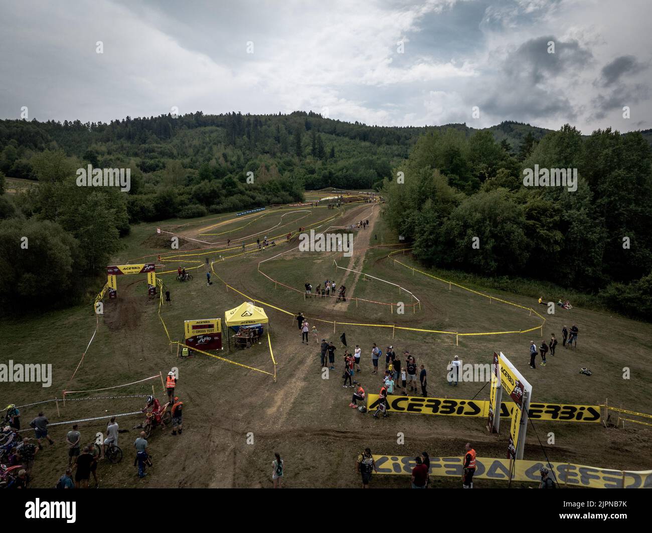Enduro Motocross World Championship 2022 in Gelnica, Slovakia Stock ...