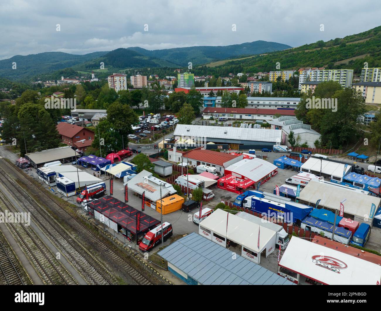 Enduro Motocross World Championship 2022 in Gelnica, Slovakia Stock ...