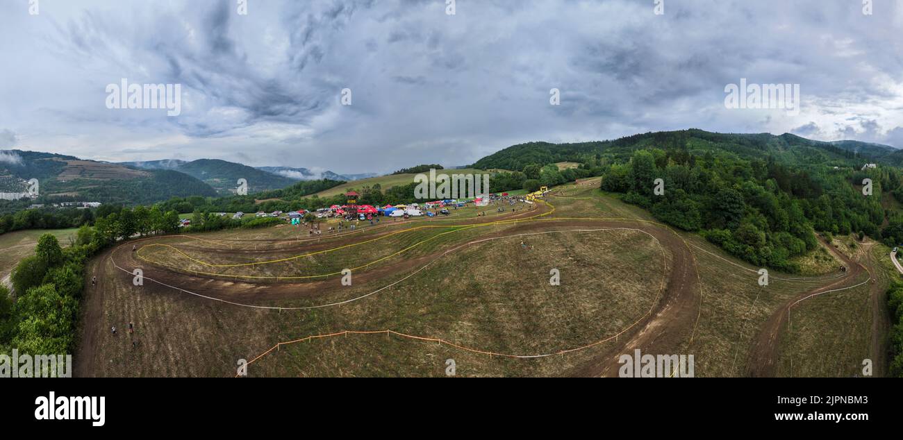 Enduro Motocross World Championship 2022 in Gelnica, Slovakia Stock ...