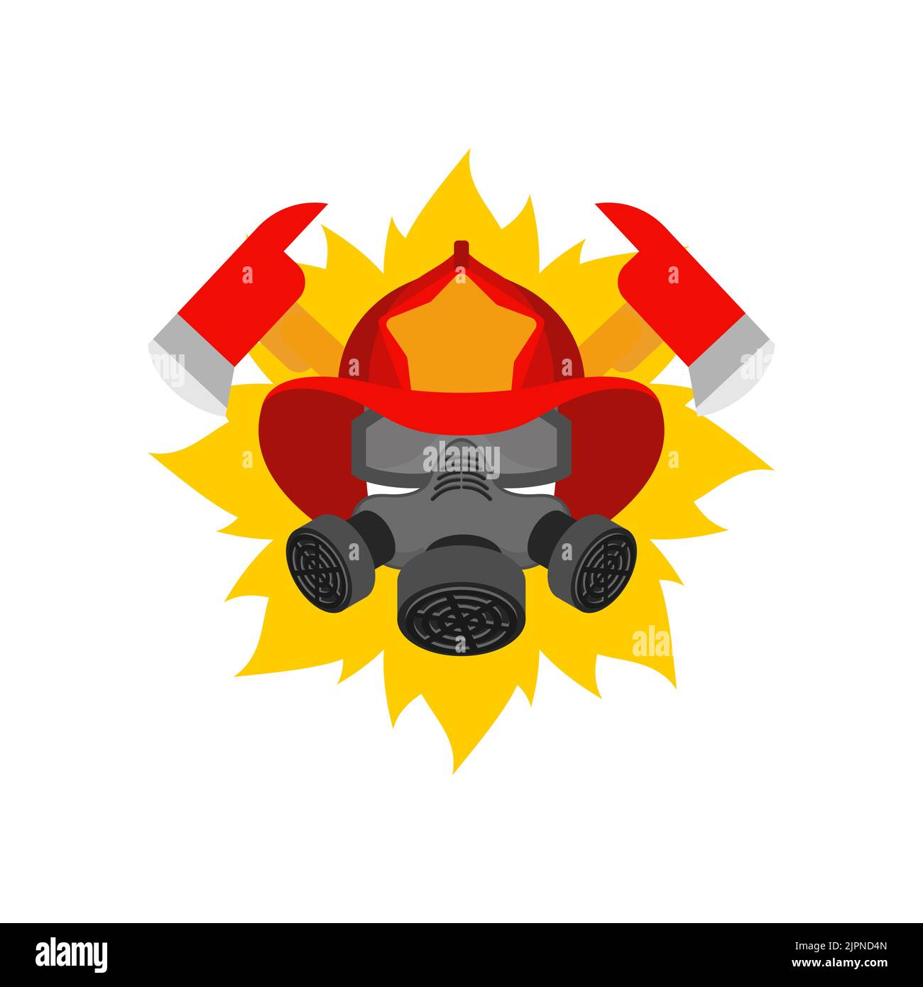 Firefighter Mask Clipart