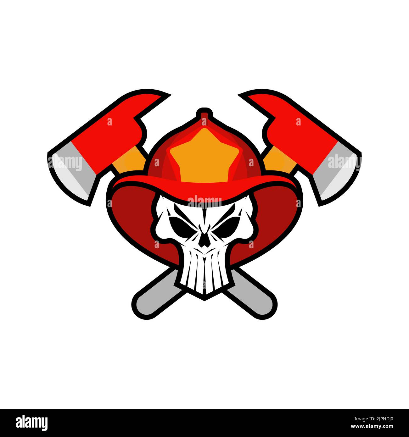 Fireman Symbol Vector