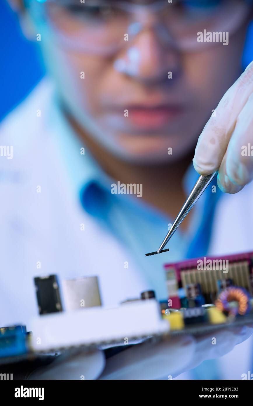 Electronic part robotics motherboard hi-res stock photography and ...