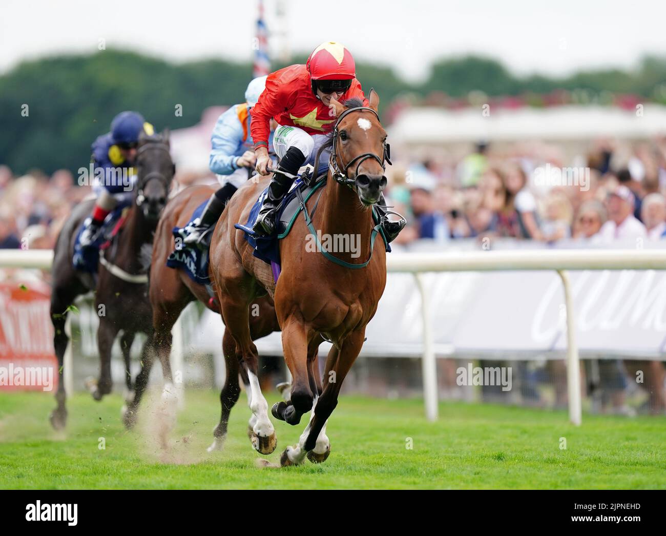 during day three of the Ebor Festival at York Racecourse. Picture date ...