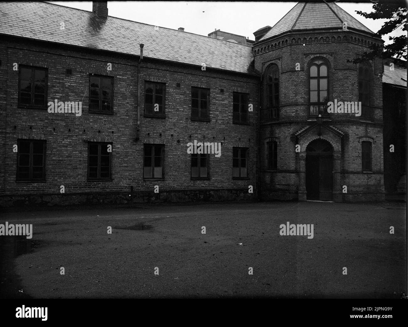 Settlement for tower swallow Boplats för tornsvala Stock Photo - Alamy