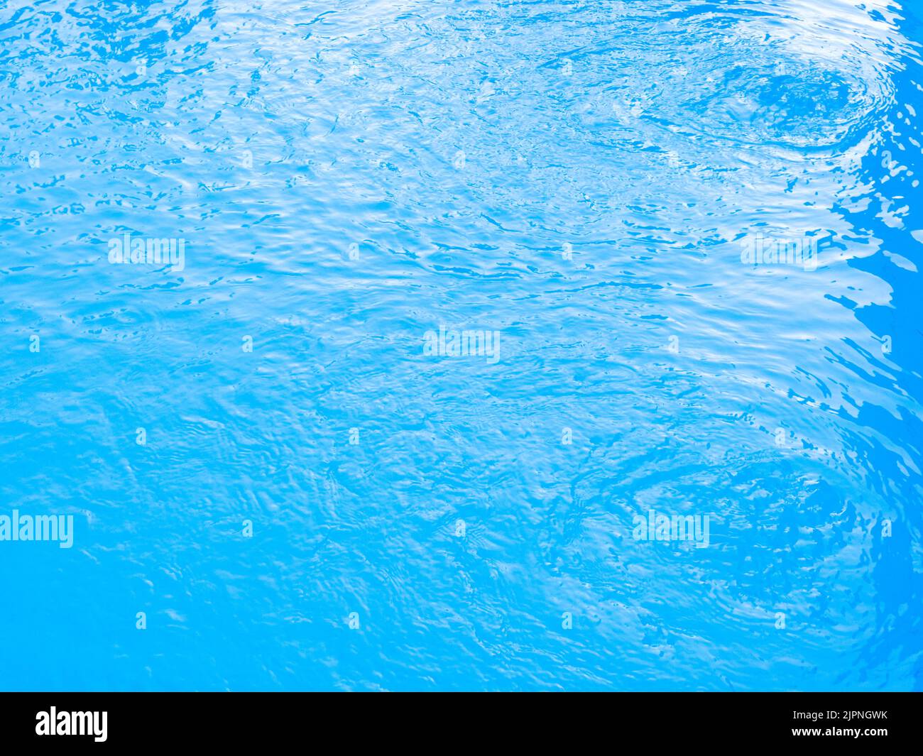 Blue ripped water in swimming pool. abstract water swimming pool ...