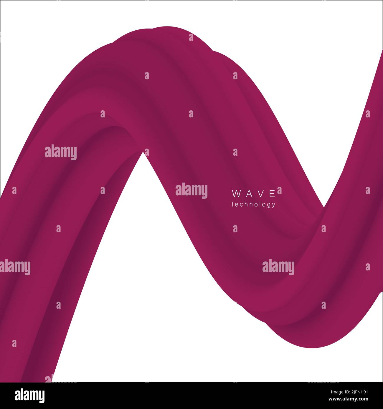 Abstract Creative Wave. Vector Design Illustration Stock Vector Image ...