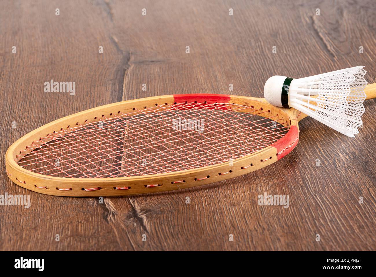 Parts Of Badminton Racket And Shuttlecock
