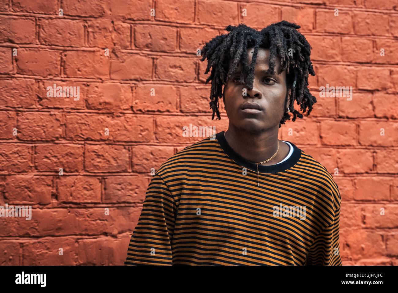 Portrait african american student dreadlocks hi-res stock photography and images - Alamy