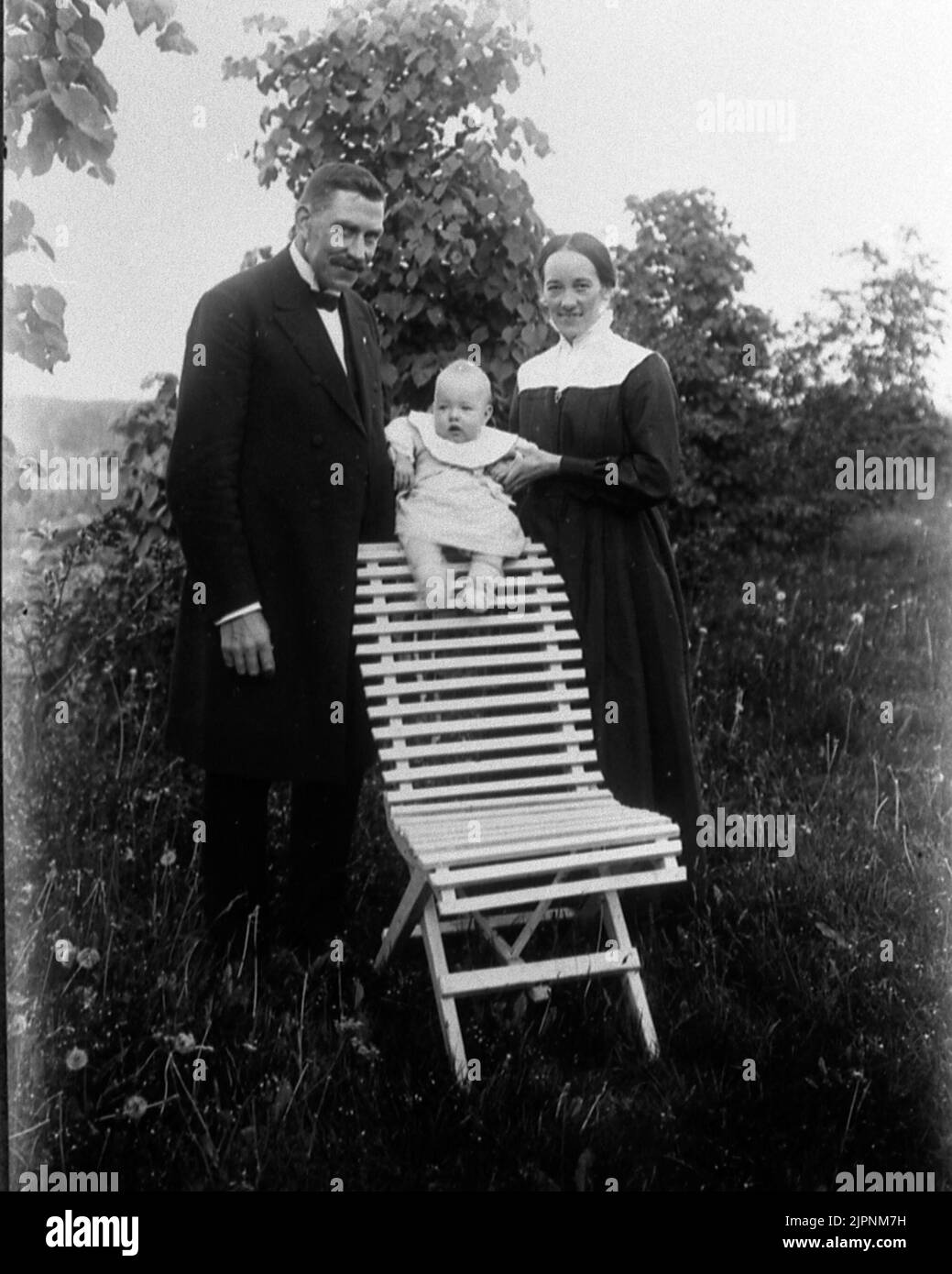 EFS preacher Albert Andersson with wife Anna and son Evald. They lived ...