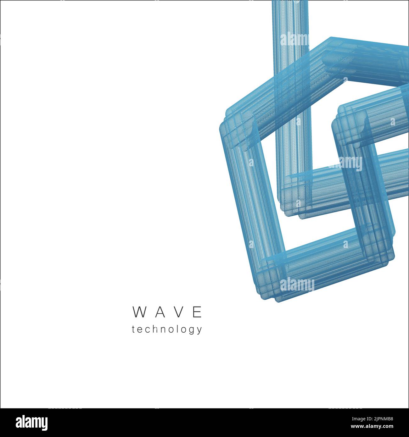 Abstract Creative Wave. Vector Design Illustration Stock Vector Image ...