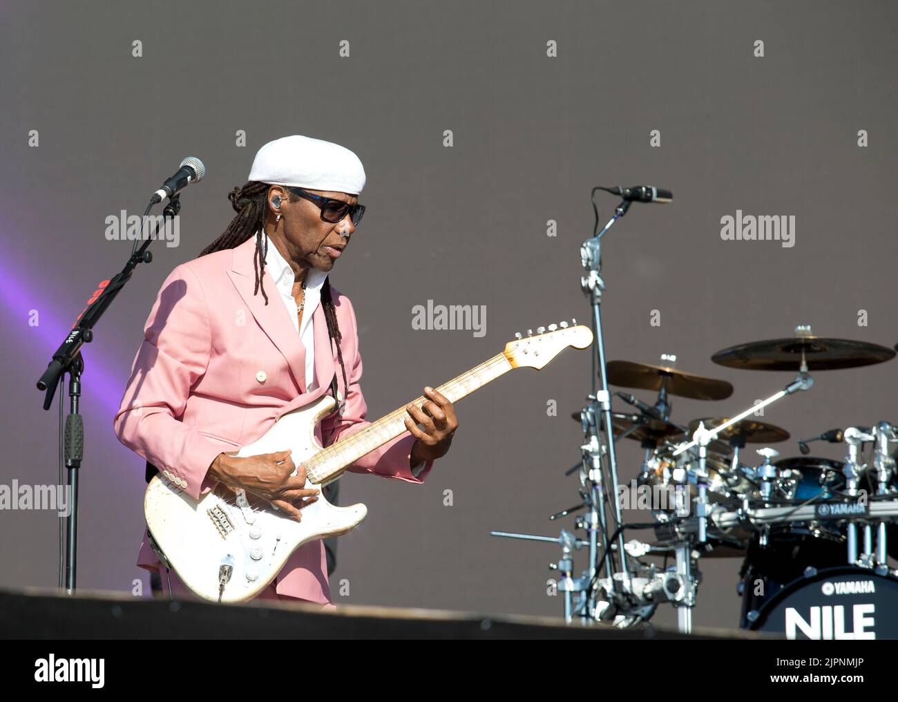 London UK 10.7.2022 Hyde Park Chic Featuring Nile Rodgers perform on ...